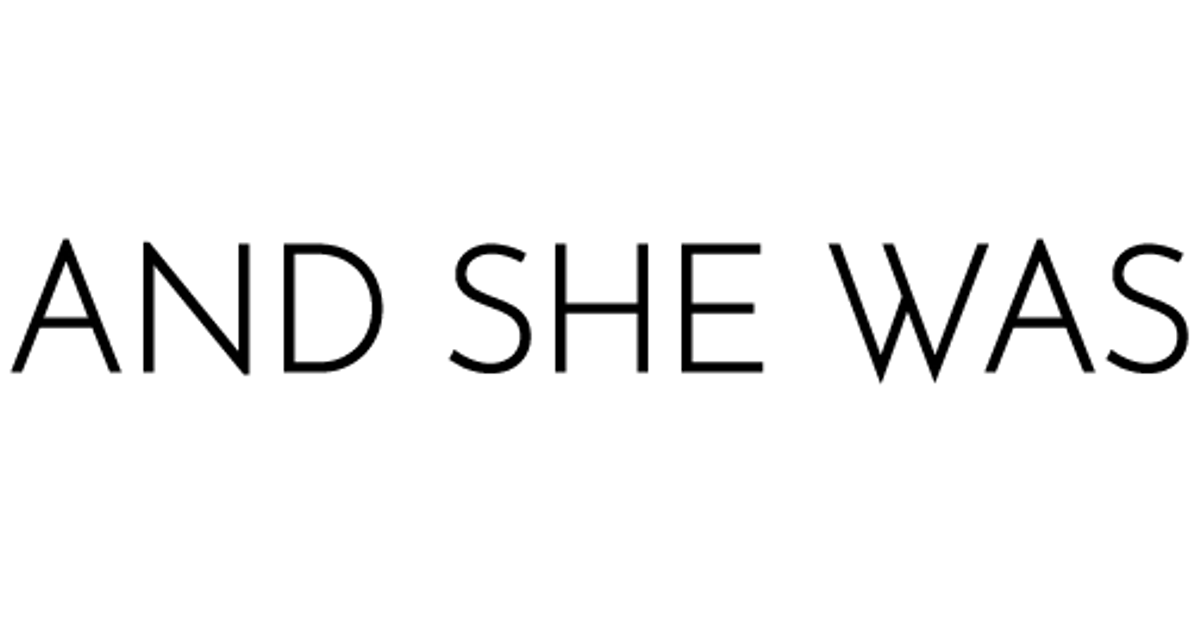 Best Sellers – And She Was